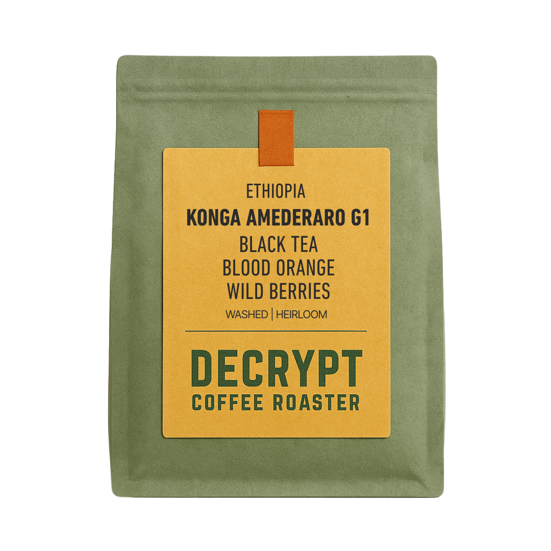 Ethiopia Gedeo Yirgacheffe Konga Amederaro G1 – Decrypt Coffee (807677)